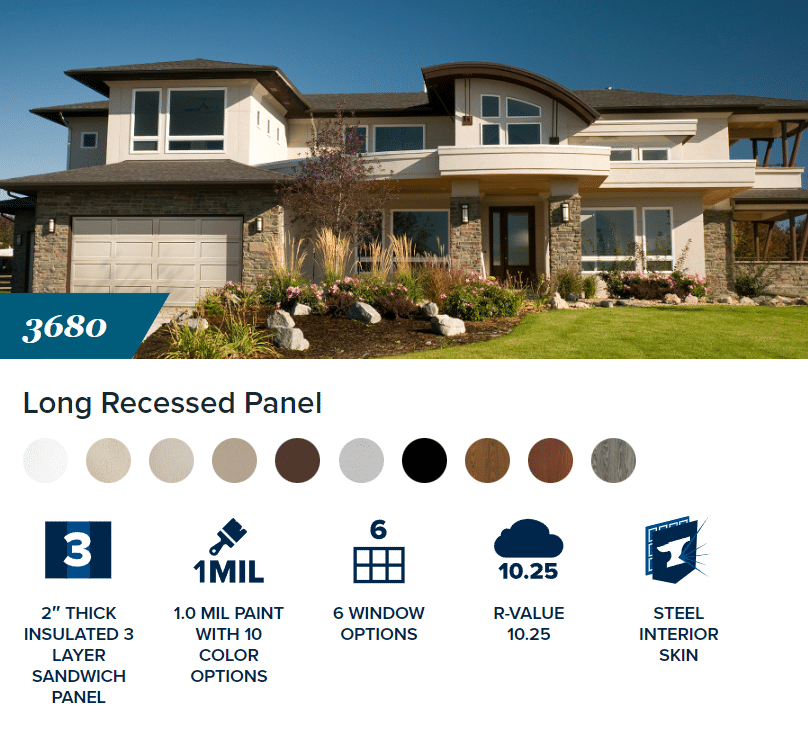 Recessed Panels by DoorJam Garage