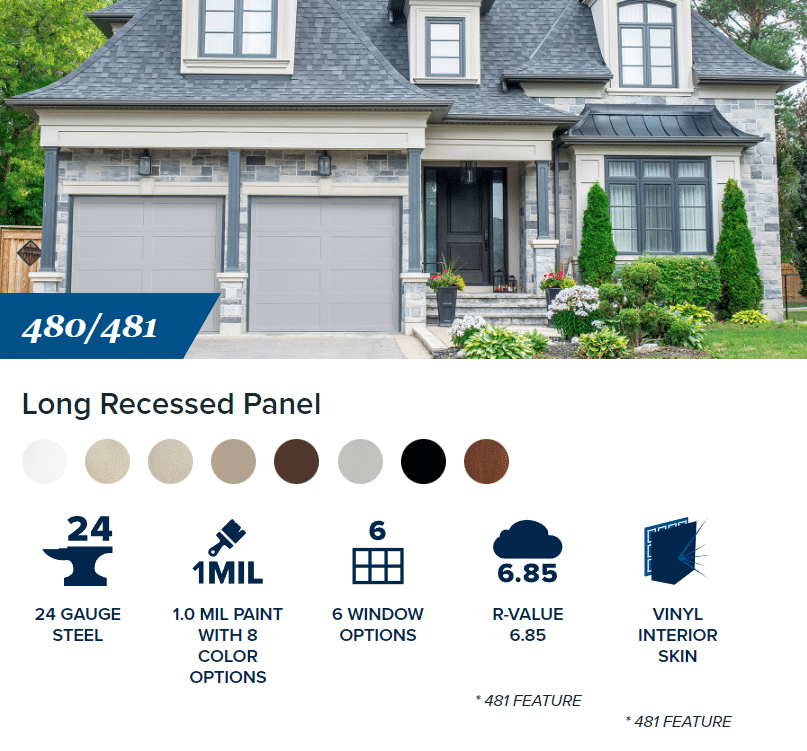 Recessed Panels by DoorJam Garage